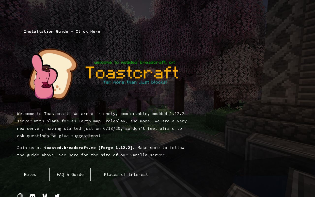 Toastcraft Information